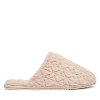 Calvin Klein Hausschuhe Calvin Klein Home Slipper Fur Aop HW0HW03218 Beige
