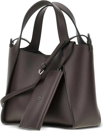 Stella McCartney Logo-Embossed Tote Bag - Brown