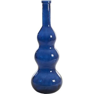 Light & Living Light&living - venerio Vase mit glänzend dunkelblauem Glas