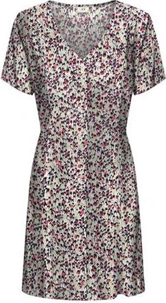 Jacqueline de Yong JdY Jdystarsezen Shirtdress Starsezen Life S/S WVN Dia Robe Chemise, Cloud Dancer, XXL Femmes