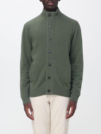 Barbour Gilet en pure laine &agrave; col montant et fermeture boutonn&eacute;e