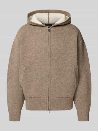 HUGO BOSS Strickjacke mit Kapuze Modell C-Folmo
