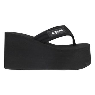 Coperni Femme, Chaussures, Noir, Taille: 37 EU Sandale compens&eacute;e de marque