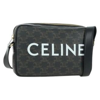 Celine Sac Bandouli&egrave;re Vintage Pre-owned - Femme - Pre-owned - Noir - Taille: ONE Size