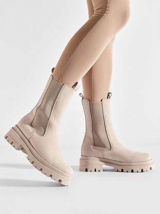 Tamaris Klassische Stiefeletten Tamaris 1-25498-29 Beige