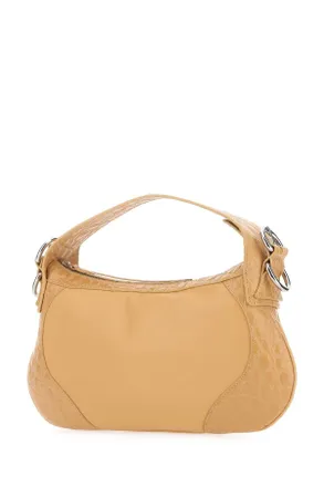 by FAR Womens Sand Leather Yana Handbag Bis Borse A Mano Bag