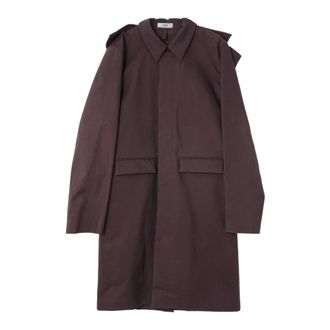 Rier Homme, Manteaux, Brun, Taille: L Manteau en coton bonded
