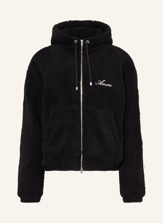 Amiri Amiri Teddyfell-Jacke Bones schwarz