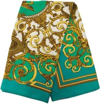 Herm&egrave;s Pre-owned Silk Scarf - Femme - Pre-owned - Multicolore - Taille: ONE Size