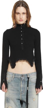 Ann Demeulemeester Nancine Serafino Cropped Top