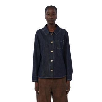 Max Mara Sports Shirt - - Blouses & Shirts - Damen - Blau - M