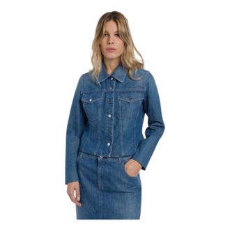 Dondup Slim-fit Jeansjacke - - Jackets - Damen - Blau - L