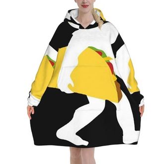 Generic Bigfoot Ufo Abduction Believe Sweat &agrave; capuche pour femme et homme adulte surdimensionn&eacute; pour une couverture douce et chaude