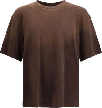 Axel Arigato Homme, Tops, Brun, Taille: XL Bubble Reverse T-Shirt