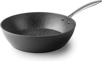 Lacor Lacor - 27138 - Easy Bratpfanne, geschmiedetes Aluminium, mit dreilagiger Antihaftbeschichtung, ergonomischer Griff, umweltfreundlich PFOA-frei, für a