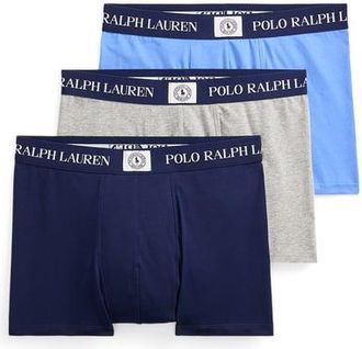 Polo Ralph Lauren Boxer uni en coton m&eacute;lang&eacute;