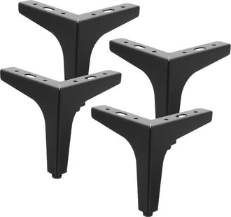 PartyKindom 4stücke Möbel Beine Dreieck Für Sofas Und Schränke Ersatz Stuhlbeine Für Möbelstützfüße Zum Selberbauen