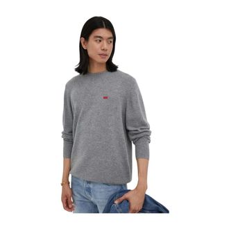 Levi's Round-Neck Strickwaren - - Knitwear - Herren - Grau - L