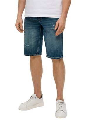 s.Oliver Jeans-Shorts/Regular Fit/Mid Rise/Straight Leg