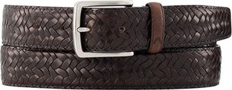 Alberto Herren Gürtel braun Leder