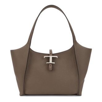 Tod's T Timeless Shopping Bag - - Bags - Damen - Beige - ONE SIZE