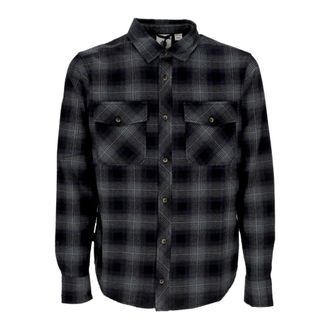 Element Homme, Chemises, Multicolore, Taille: M Chemise à Carreaux à Manches Longues Classique