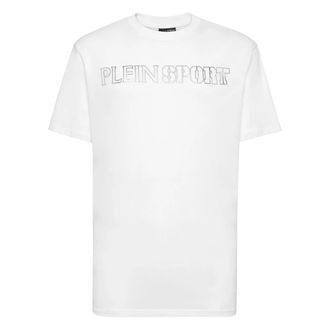 Plein Sport T-Shirt Rundhals Tiger - - Sport - Herren - Wei&szlig; - M