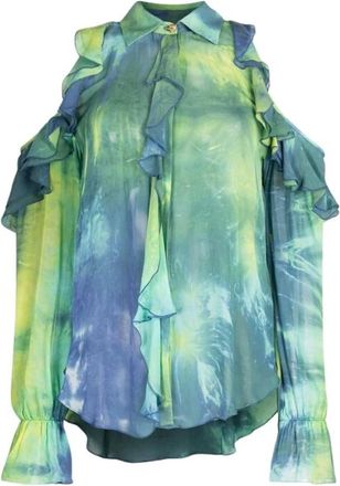 Roberto Cavalli Damen, Blusen & Hemden, Mehrfarbig, XSGröße