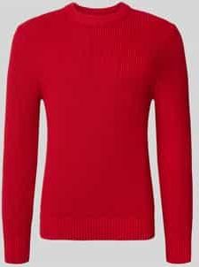 Mc Neal Regular Fit Strickpullover aus reiner Baumwolle