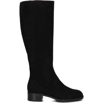 Nalini Schwarze Wildleder Damenstiefel - - Shoes - Damen - Schwarzk - 38 EU