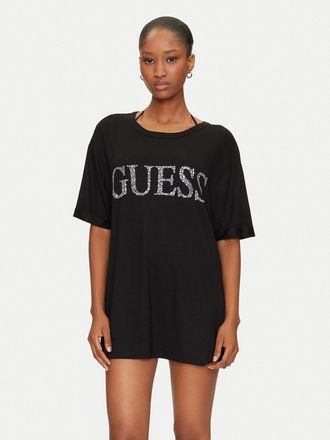Guess T-Shirt E5GI07 K68D2 Schwarz Regular Fit