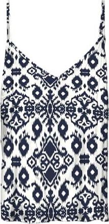 Vero Moda Neck Singlet Vmeasy Joy WVN GA Débardeur à col en V, Blazer Bleu Marine, XS Femmes