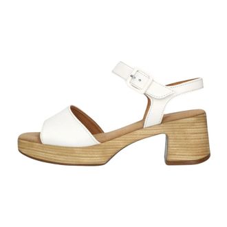 Gabor Wei&szlig;e- stilvolle und bequeme Sandalen - - Shoes - Damen - Wei&szlig; - 37 EU