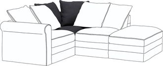 IKEA GRÖNLID Eckelementbezug