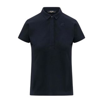 K-Way Femme, Tops, Bleu, Taille: 44 FR Amedea Polo