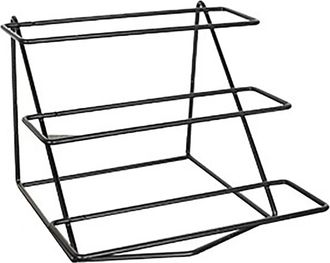 Generic Weinregal aus Metall, Tisch-Weinregal, Robust und Stabil, Stilvoll und Langlebig, Keine Montage Erforderlich, für Bar, Restaurant, Wohnzimmer, Küche(B