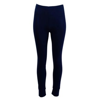 High Slim-fit Hosen - - Trousers - Damen - Blau - M