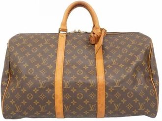 Louis Vuitton unisex, Pre-owned, Brun, Taille: ONE Size Pre-owned Weekend Bag