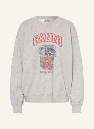 Ganni Sweatshirt Margot grau
