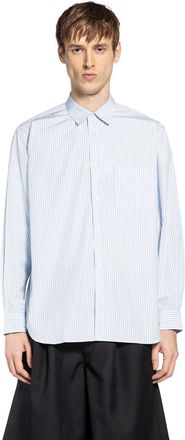 Comme Des Gar&ccedil;ons Pocket Shirt in Striped Cotton