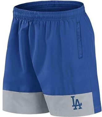 Fanatics Short tissé MLB Los Angeles Dodgers, bleu, XXL