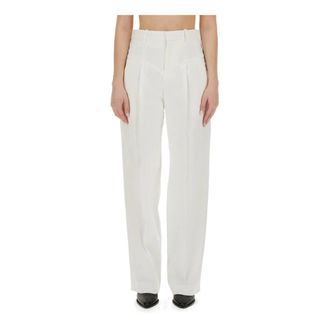 Isabel Marant Staya Hose - - Trousers - Damen - Wei&szlig; - M