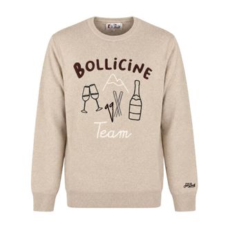 MC2 Saint Barth Heron Kaschmirpullover - - Sweatshirts & Hoodies - Herren - Beige - L