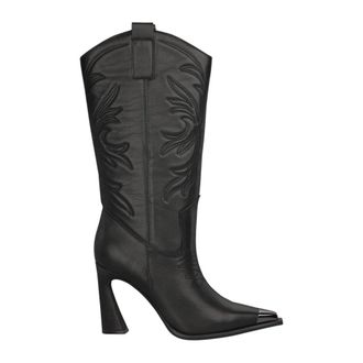 Alma En Pena Metallische Zehenschuh - - Shoes - Damen - Schwarzk - 36 EU
