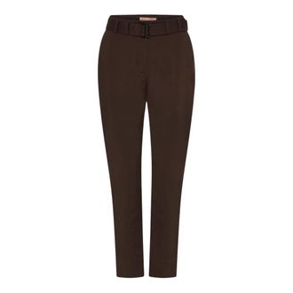 Gustav Cropped Hosen - - Trousers - Damen - Braun - XL