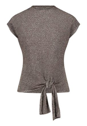 Cartoon Kurzarmshirt Damen mit Kragen (1-tlg)