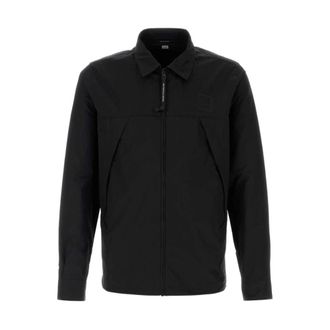 C.P. Company C.p. Company, Homme, Sport, Noir, Taille: XL Veste-chemise zipp&eacute;e