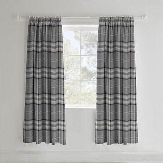 Catherine Lansfield Vorhänge Kelso, anthrazit