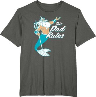 Disney The Little Mermaid King Triton Dad Herren T-Shirt