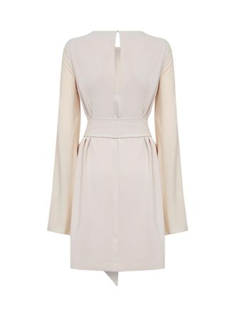 Blanca Vita Womens Short Dress Agira Beige Polyester